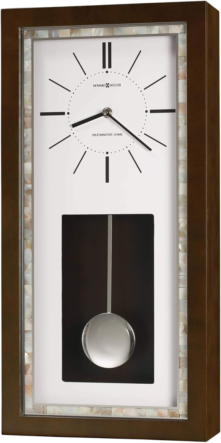 Amazon.com: Howard Miller Lakewood Club Wall-Clocks II - Espresso ...