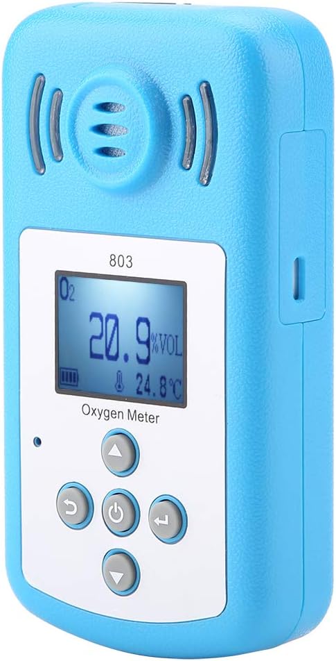 Amazon.com: Oxygen Gas Detector, Digital Display Handheld Oxygen Meter ...