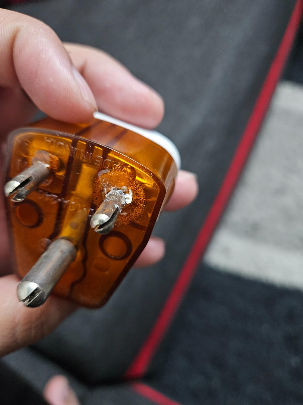 Hi-Plasst (Pack of 3) 3-Pin Heater/Geyser Plug 16 amp Converter Plug ...