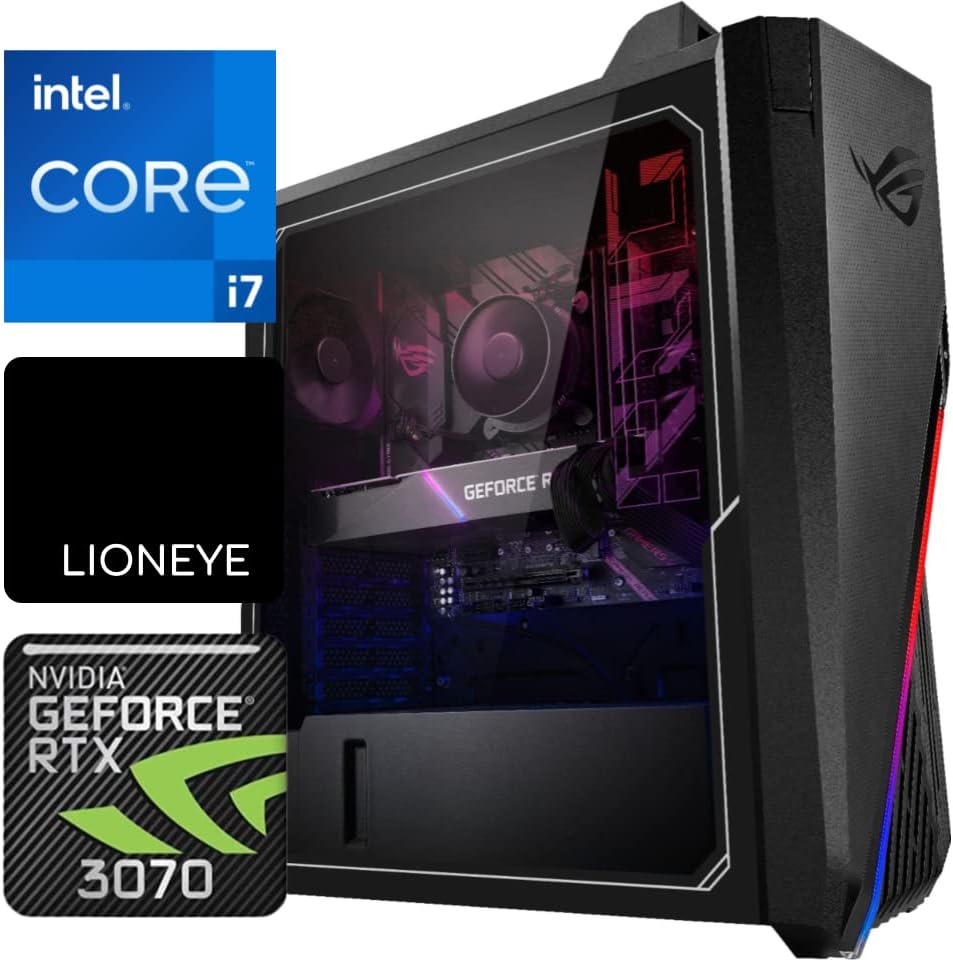 Amazon.com: ASUS ROG 2021 Newest Strix G15CE Gaming PC Desktop Computer ...