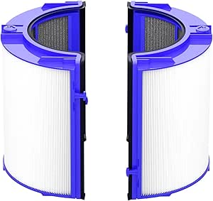 Amazon.com: 2-IN-1 HEPA Filter Replacement Compatible with Dyson HP06 ...