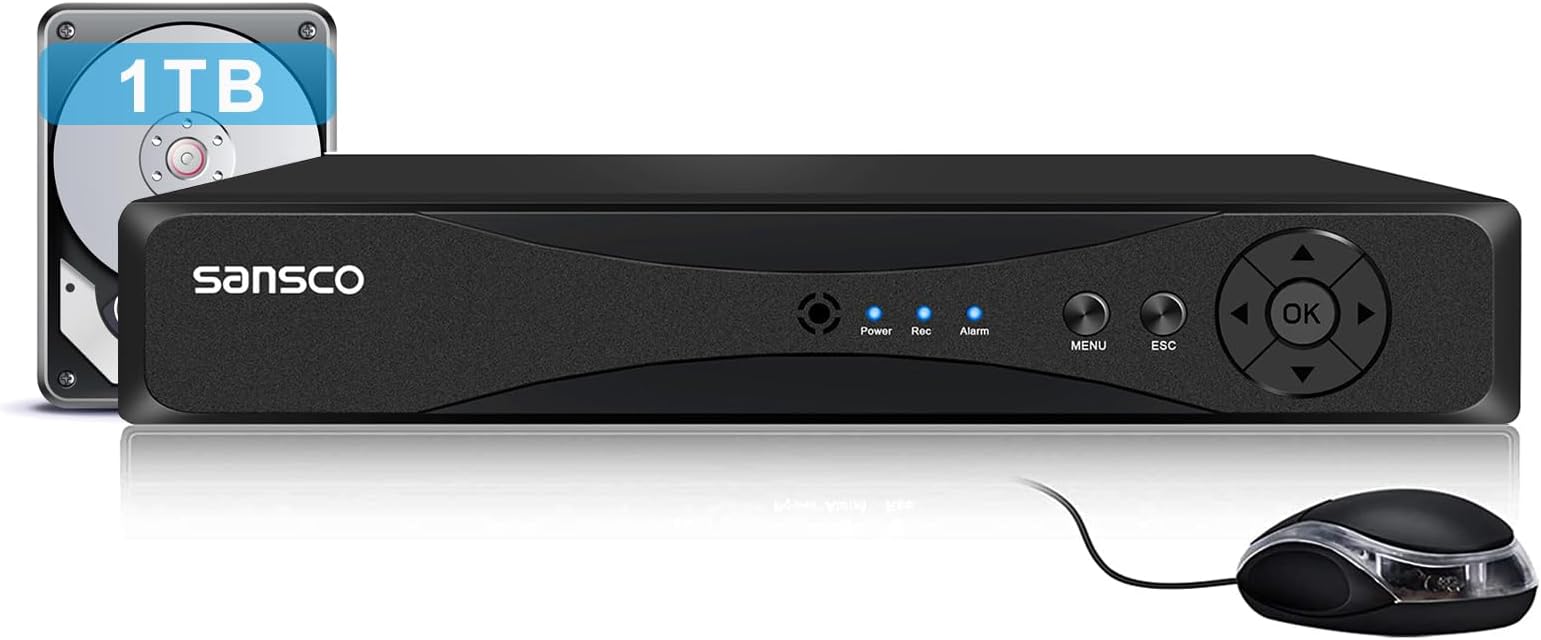 Amazon.com : ANNKE 8-Channel 5-in-1 5MP Lite Security Standalone DVR ...