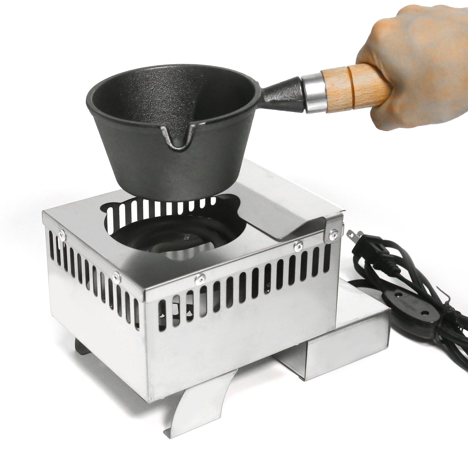 Amazon.com: Lead Melting Pot Electric for Fishing Mold Kit,3Qts 6 Lbs ...