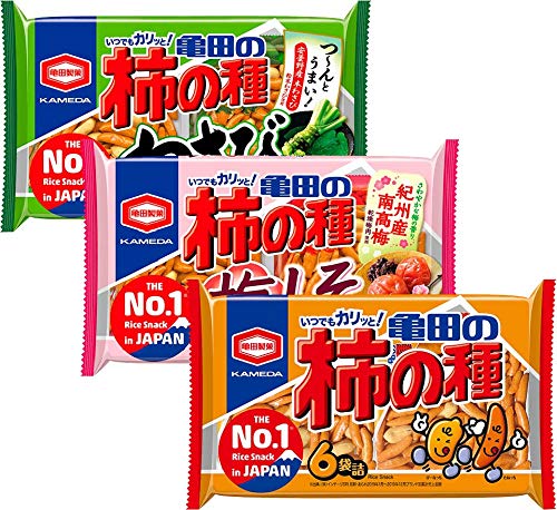 Amazon.com: Kameda Seika Kakinotane Rice Cracker with Peanuts 200g 7 ...