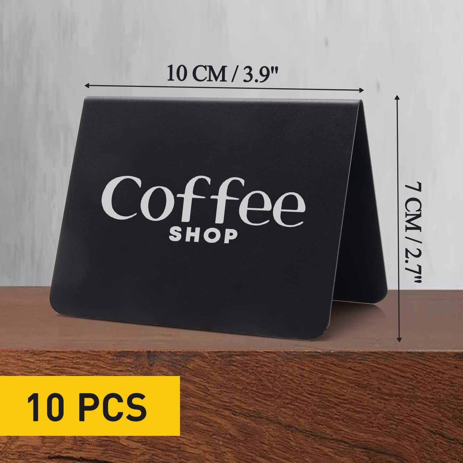 Snapklik.com : 10 Pack Mini Chalkboard Signs For Food, Reusable Food ...