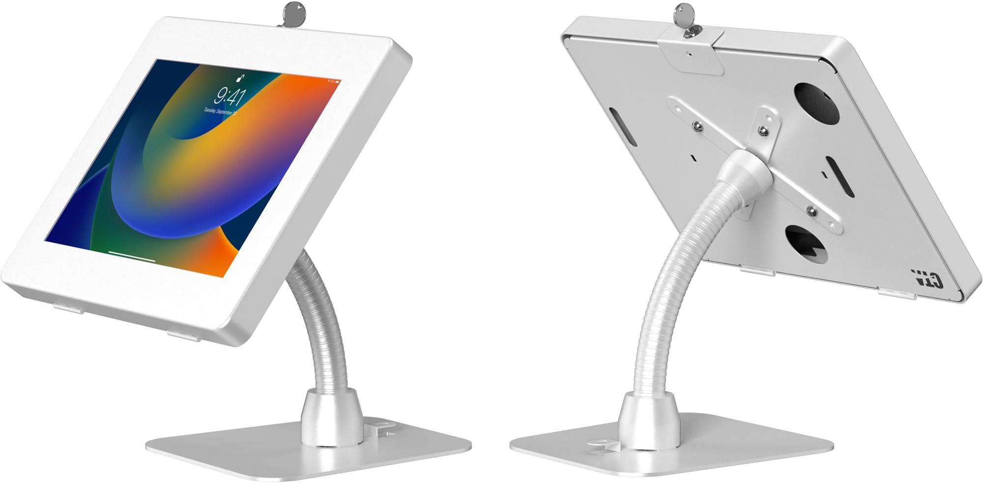 Amazon.com: Gooseneck Kiosk Stand – CTA Premium Security Kiosk Stand ...