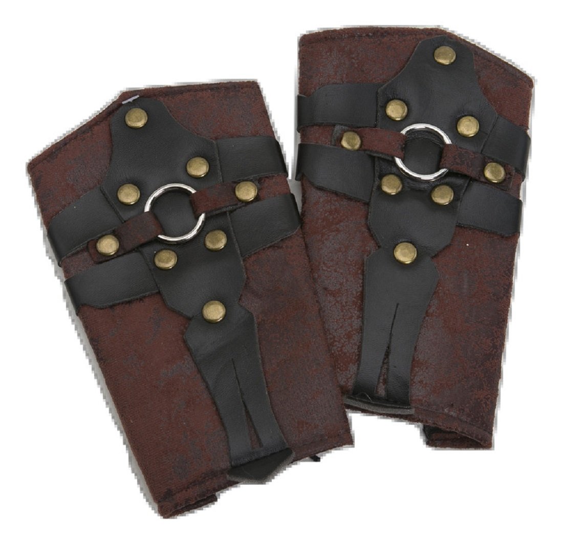 Amazon.com: Jacobson Hat Company Men's Gladiator Arm Shields, Brown ...