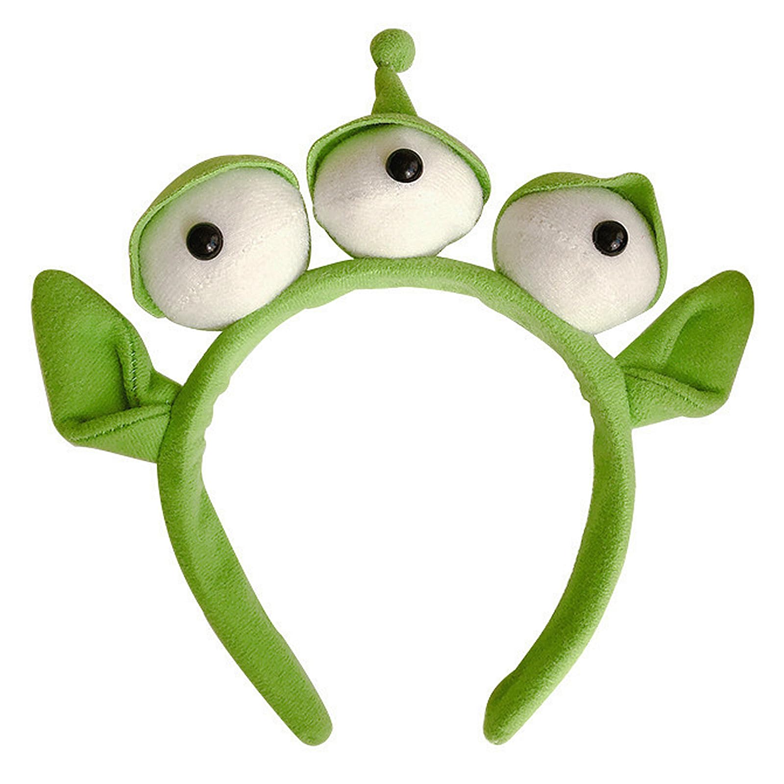 Amazon.com: Alien Headband for Kids & Adults - 3-Eyed Green Alien Fun ...