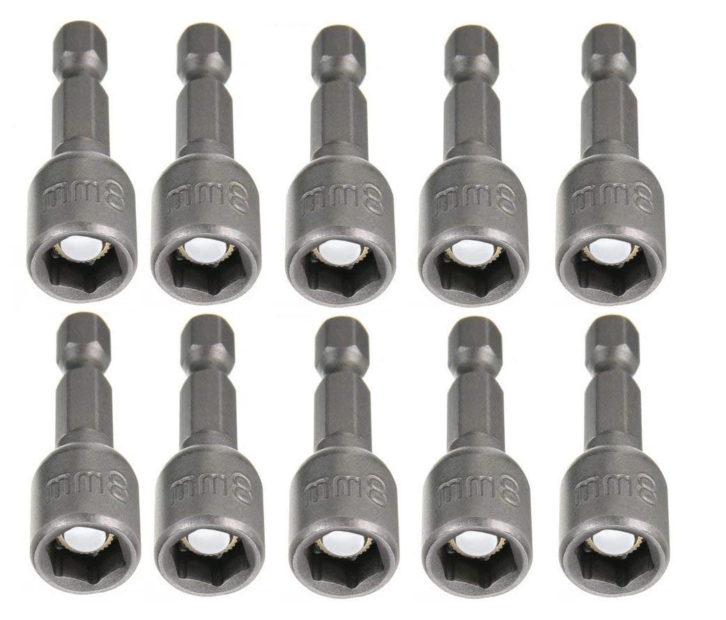 Amazon Hex Magnetic Power 8mm 5 16 Socket Adapter Drill Bit Nut