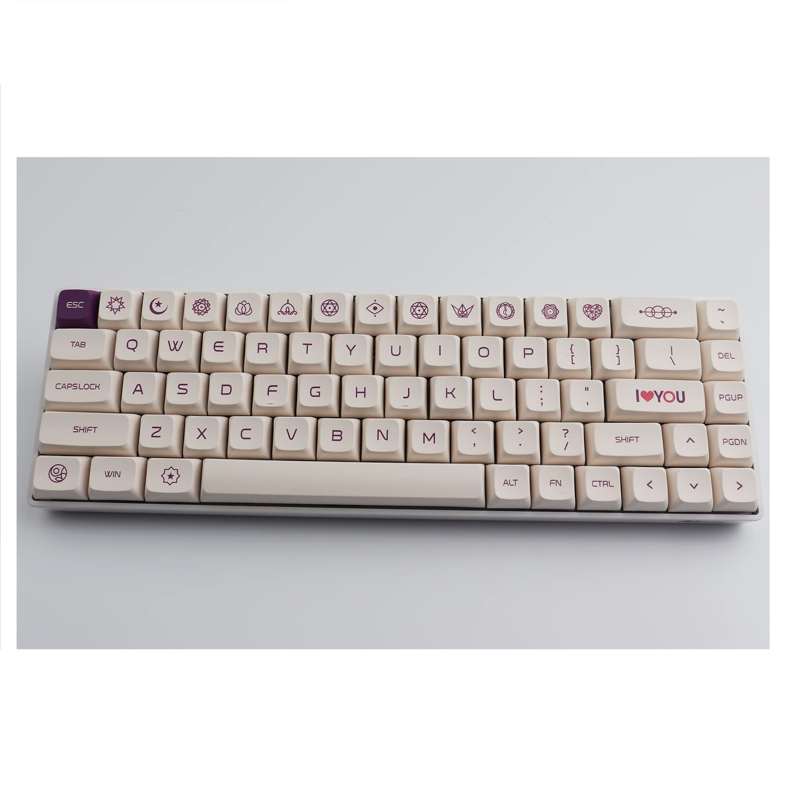 Buy Keycaps,HyeKit 137 Key Dye Sublimation PBT Similar XDA Similar ...