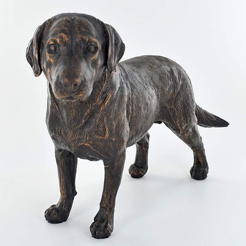 Fiesta Studios Labrador Standing Cold Cast Bronze Sculpture 16cm ...