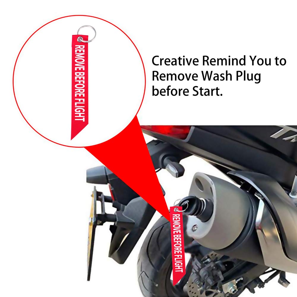 Snapklik.com : MELIFE 0.6-1.5 Muffler Exhaust Wash Plug, Motorcycle ...