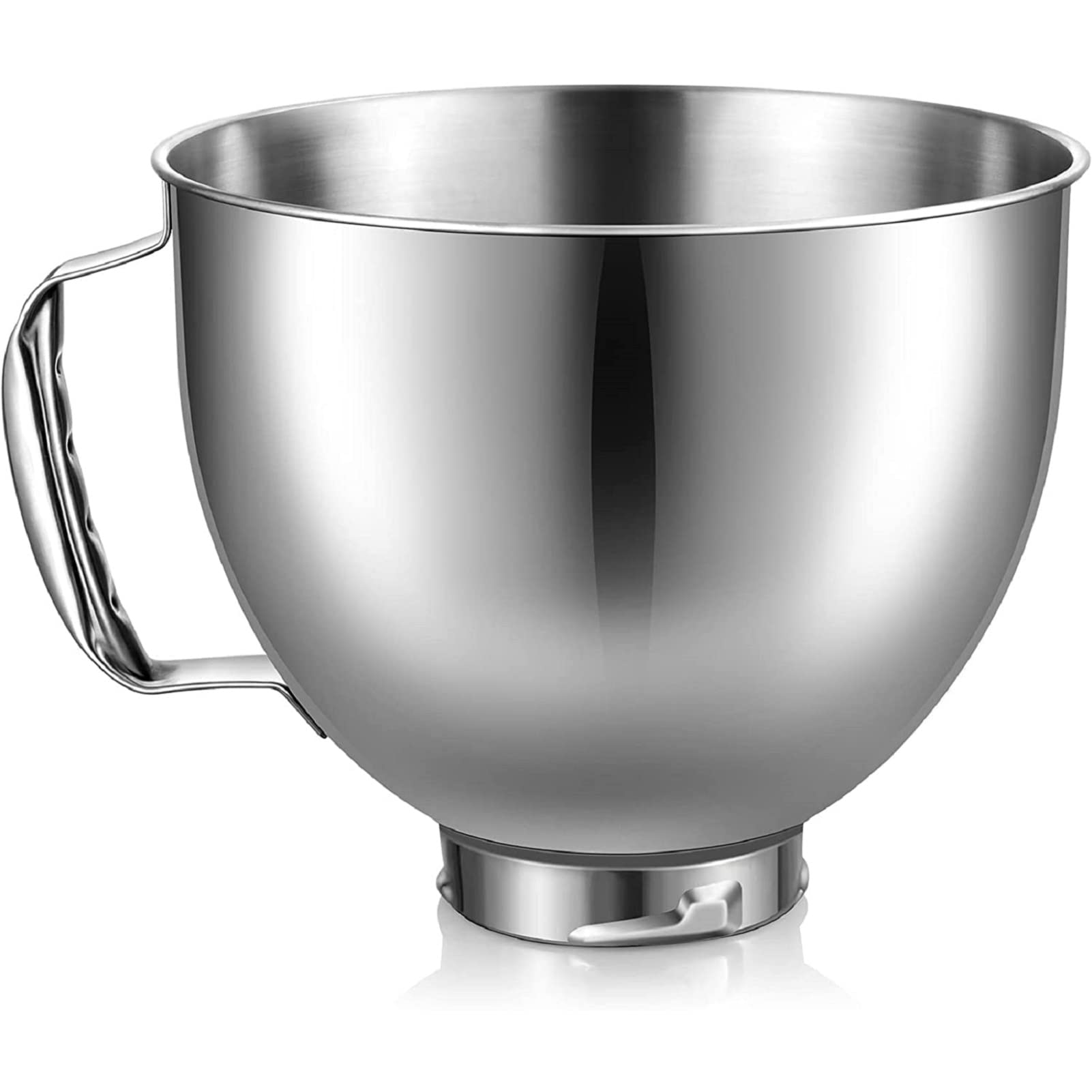 Mixer Bowl, 4.5-5 Quart Stainless Steel Bowl Replacement, Stainless ...
