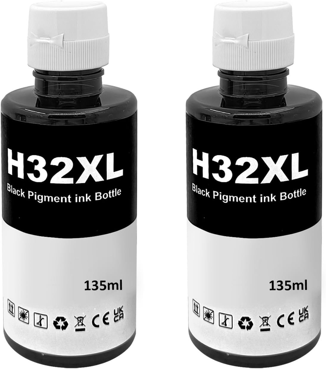 Compatible 31 Ink Bottles 100mL 32XL 32 XL Black Ink 165mL for Smart ...