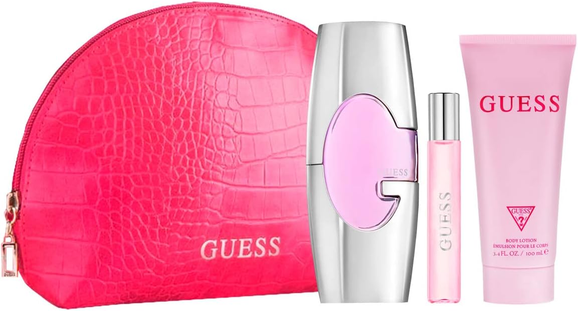 Estuche Guess para Dama 4 pzs : Amazon.com.mx: Belleza