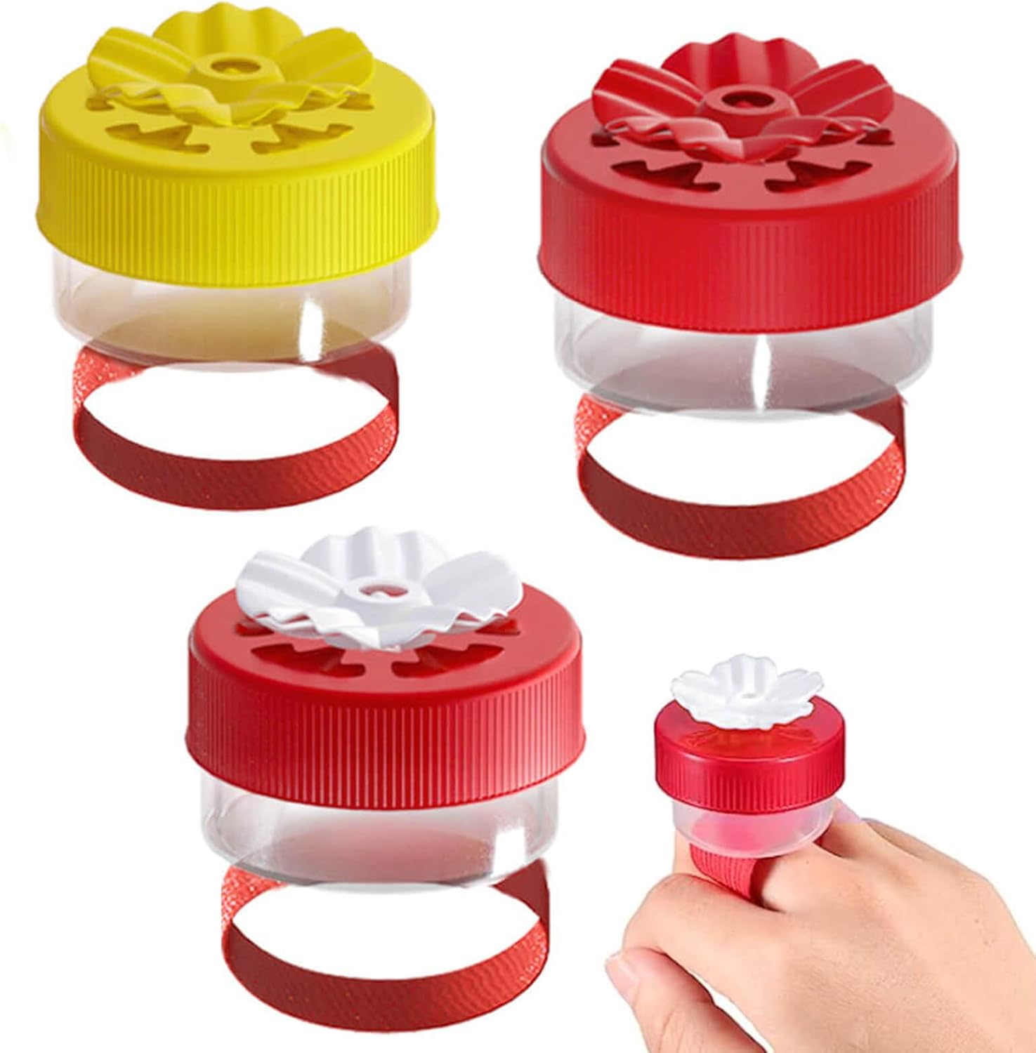 Amazon.com : 3 Pieces Handheld Hummingbird Ring, Outdoor Mini ...