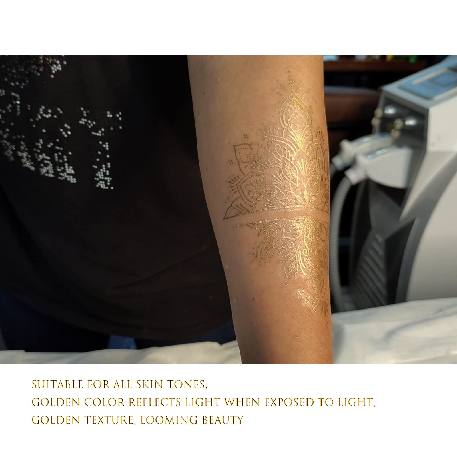 Gold Colored Tattoo