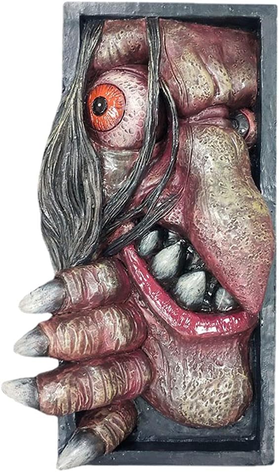 Amazon.com: Gazechimp Scary Monster Bookend Bookstand Sculpture Terror ...