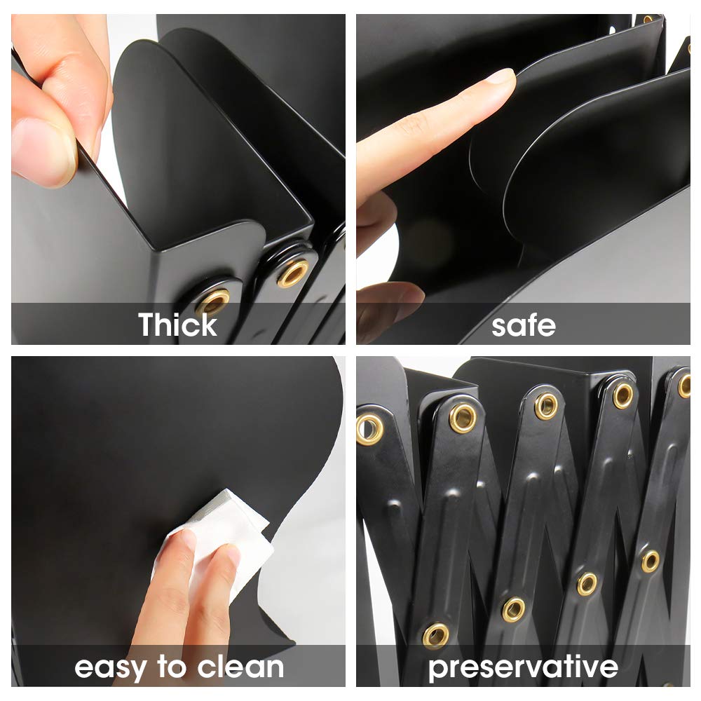 Buy Brobantle Retractable Book Holder Scalable Book Stands Metal Iron ...