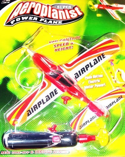 Super Aeroplanist Power Aeroplane Wired Rotating Plane : Amazon.in ...