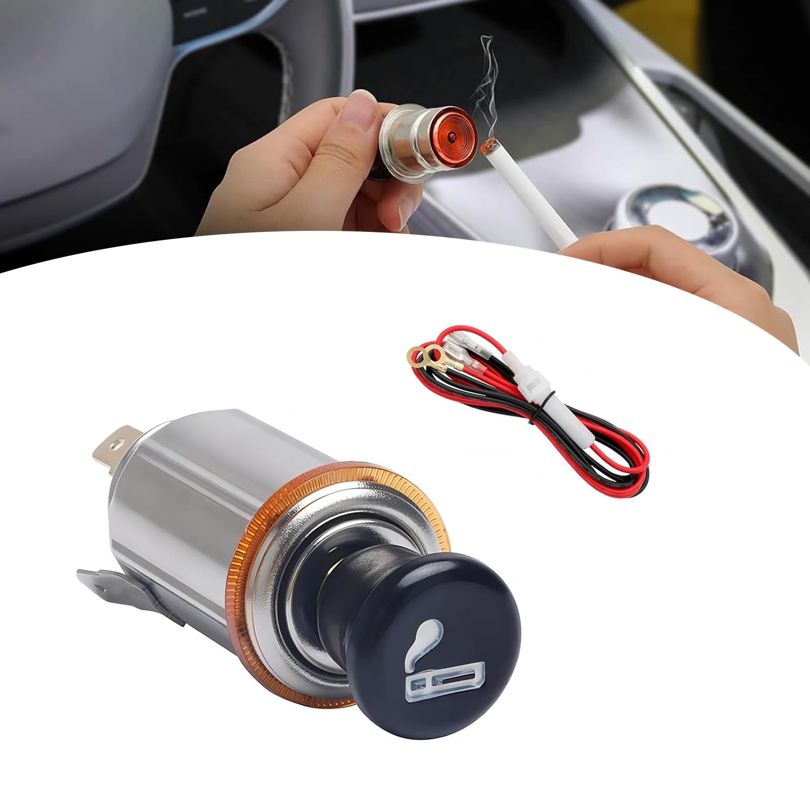 Snapklik.com : Jewkot 1 PC Car Cigarette Lighter
