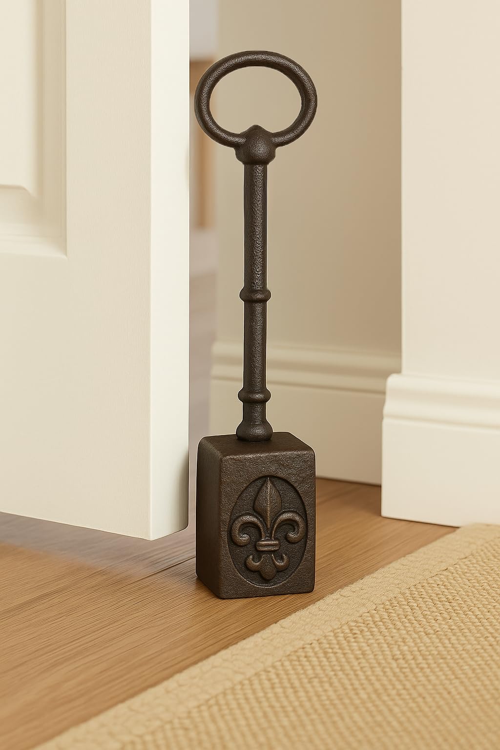 Snapklik.com : Lulu Decor, 100% Cast Iron Heavy Door Stopper