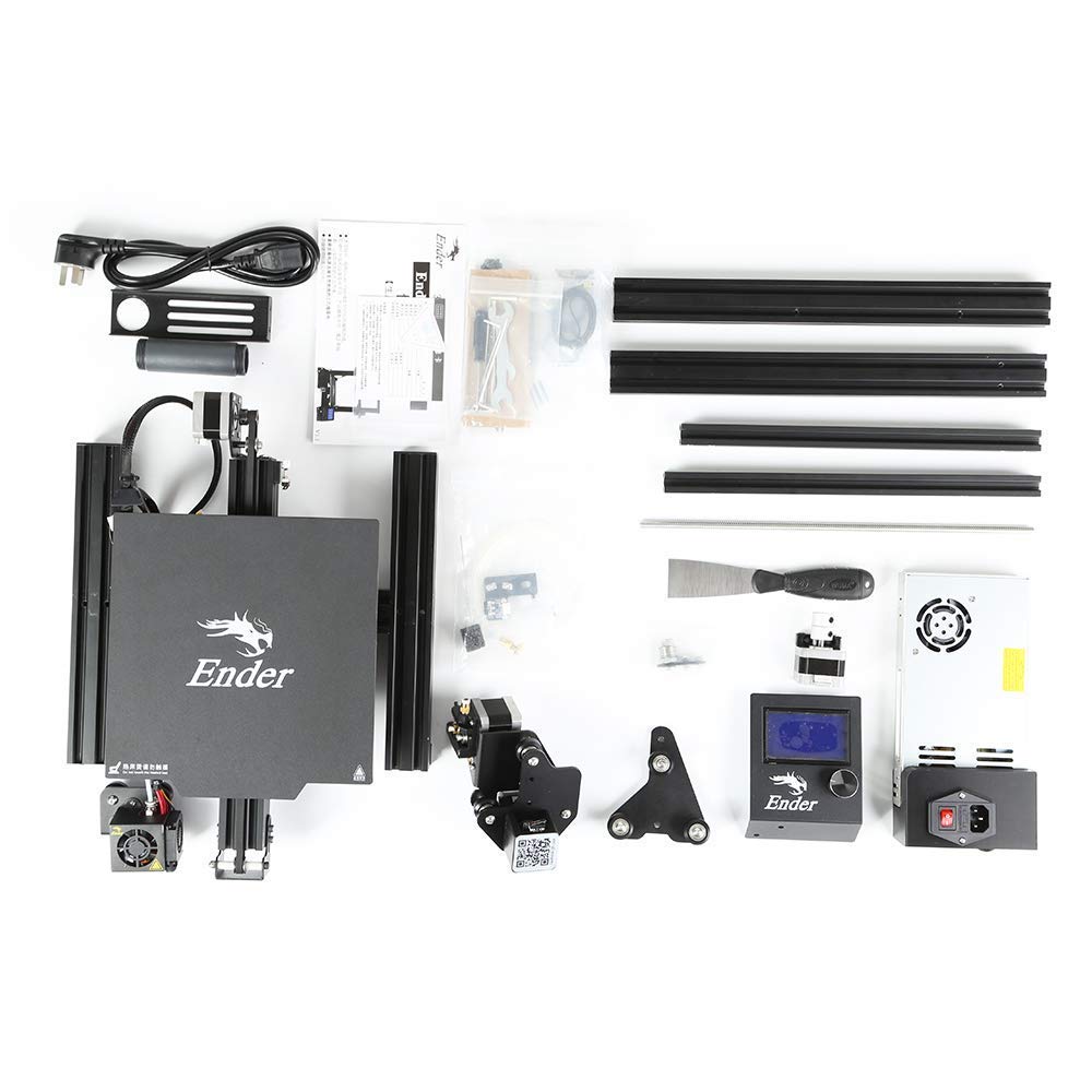 Creality Ender 3 Pro 3D Printer with Removable Flexible Build Plateform ...