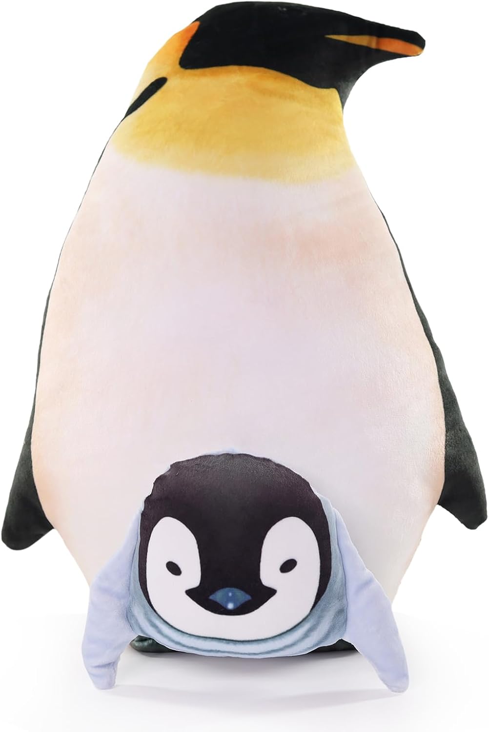 Amazon.com: Furvana Parent-Child Penguin Plush Pillow, Soft Penguin ...