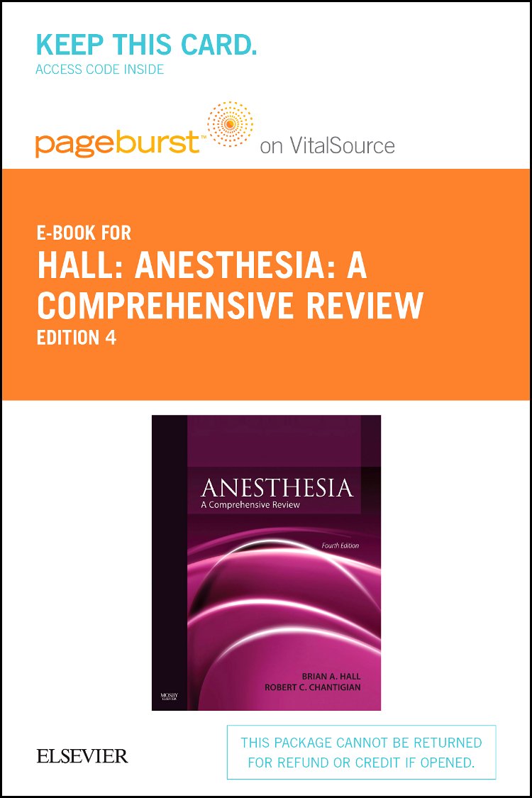 Anesthesia: A Comprehensive Review - Elsevier eBook on VitalSource ...