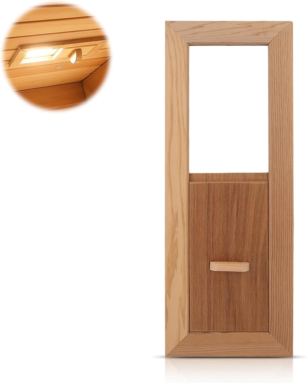 Wood Sauna Vent Cedar Sauna Vent, Rectangle Air Vent Sauna Grille ...
