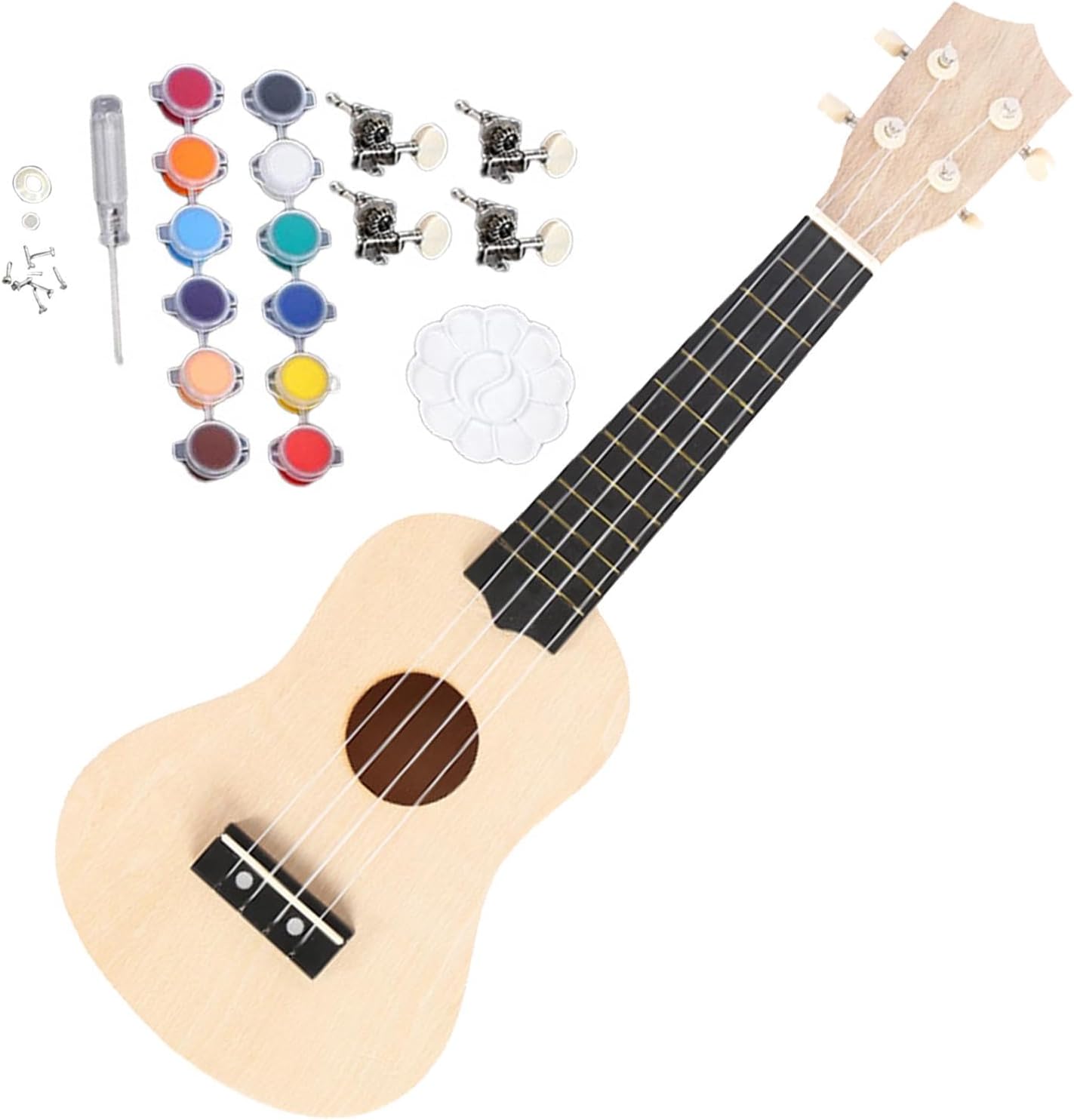 Ukulele Kit Build Your Own | Wooden Ukulele Kit Build Your Own | 21 ...