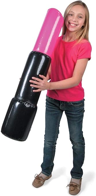 Amazon.com: 2 pc - Inflatable Lipstick - Spa Party Decorations : Home ...