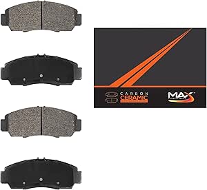 Amazon.com: Max Advanced Brakes Rear Brake Pad Compatible With 2017 2018 2019 2020 A4 A4 Quattro ...