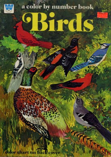 Birds A Color by Number Book: Whitman Books: Amazon.com: Books