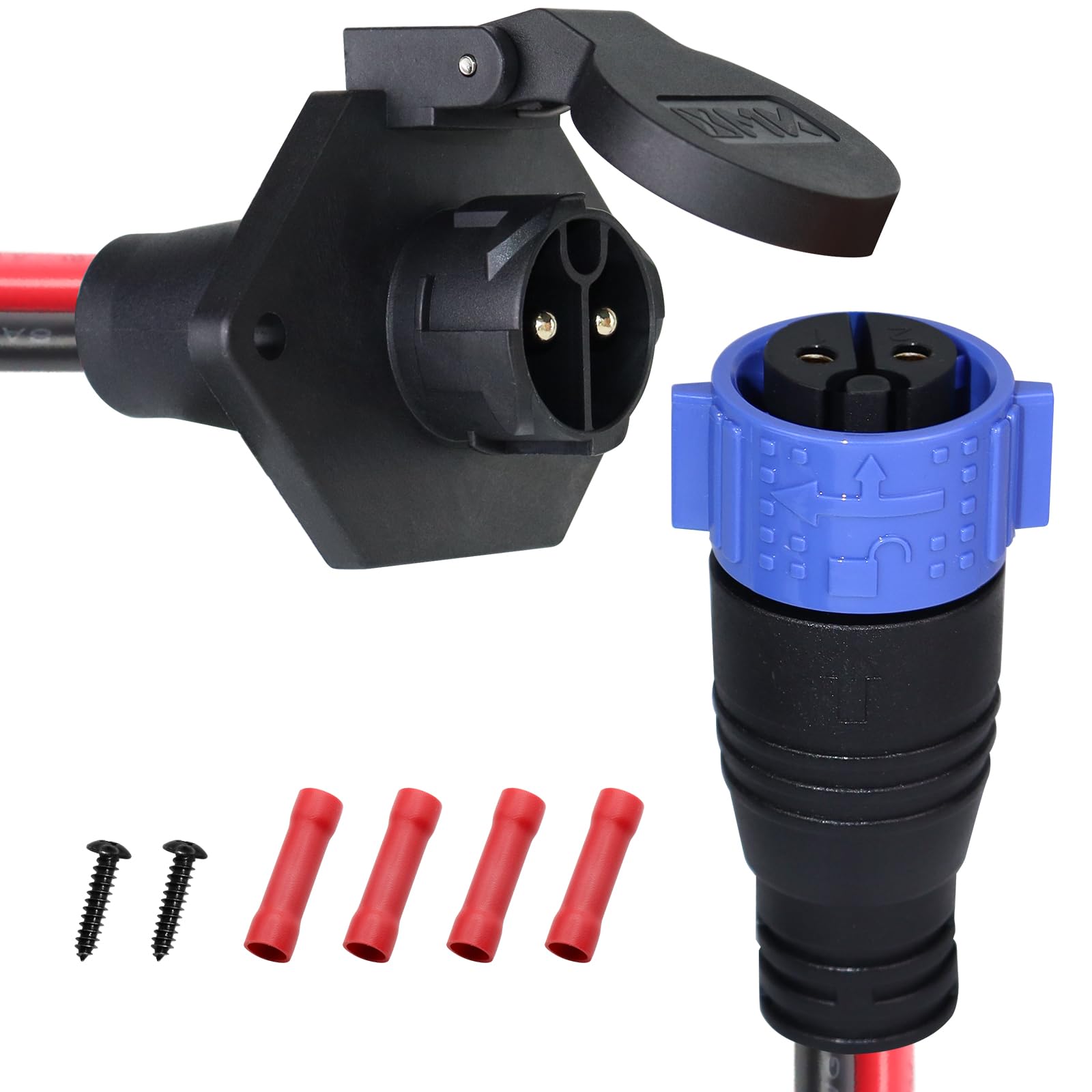 Snapklik.com : 50A Trolling Motor Plug,Trolling Motor Plug And ...