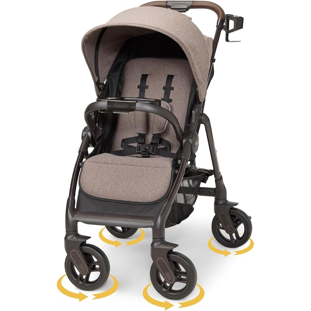 $43/mo - Finance Graco Merge 360 Baby Stroller - Front and Rear 360 ...