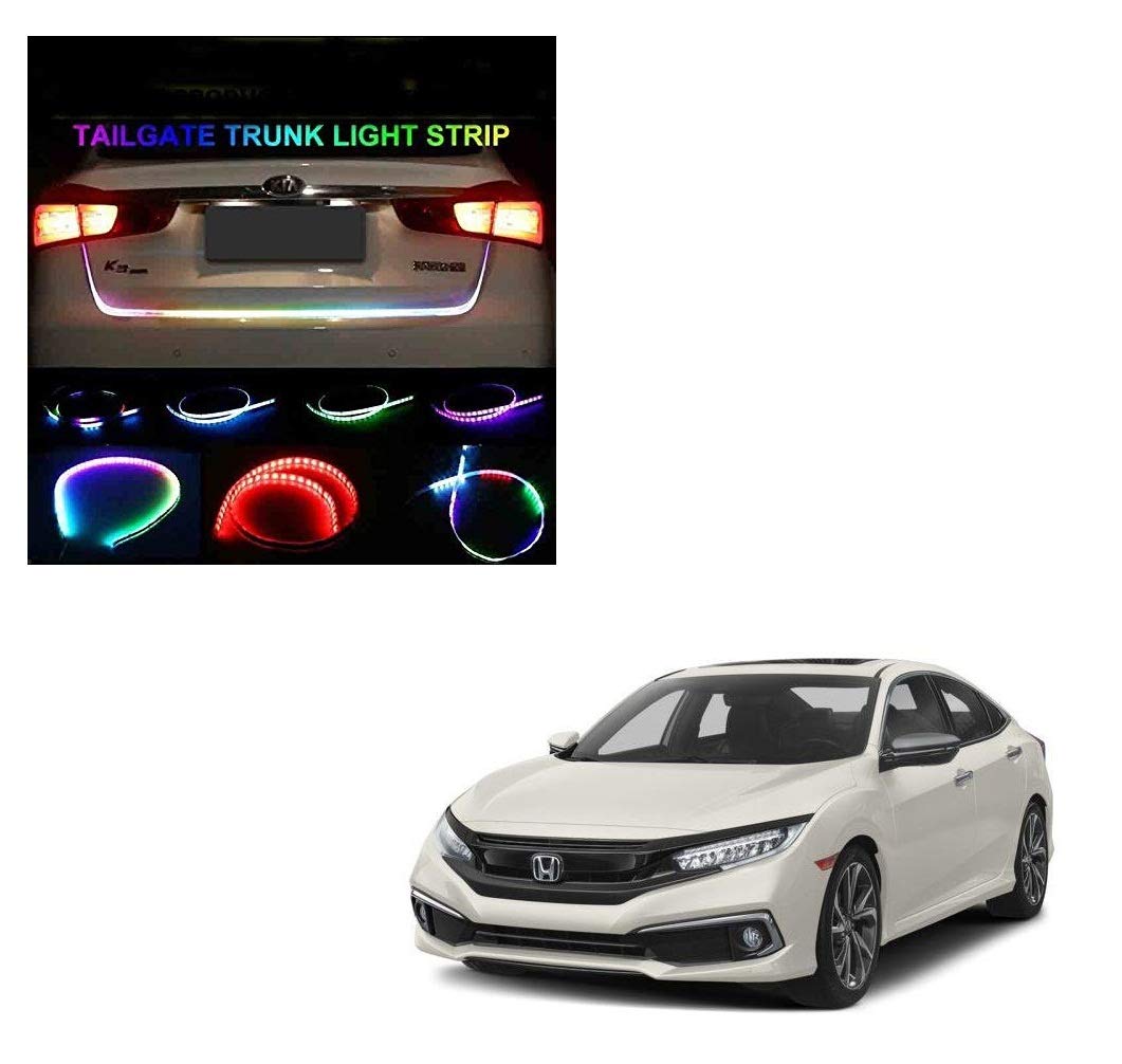 CaroManic LED RGB Led Strip Trunk/Dicky/Boot/Tail Lights Streamer Brake ...