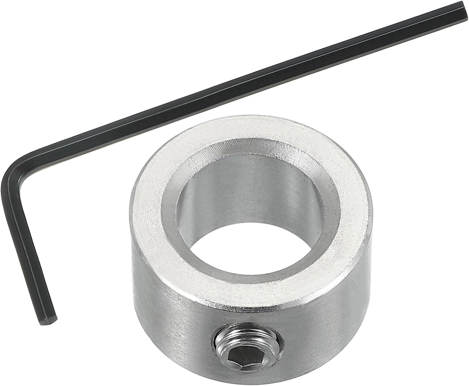 Amazon.com: PATIKIL 1/2" Bore Shaft Collar, 304 Stainless Steel Shaft Locking Collars 7/8" OD ...
