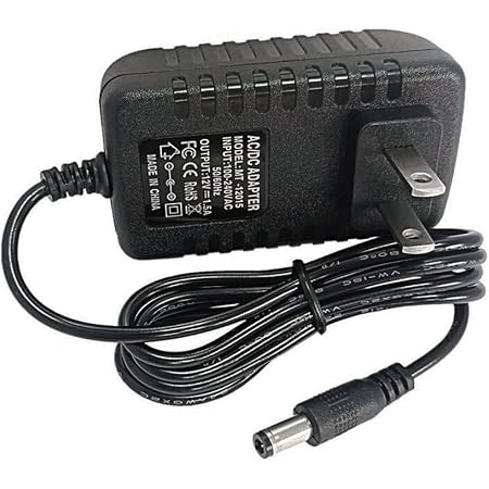 Amazon.com: SupplySource 12V 1.5A Switching Adapter Charger for ...