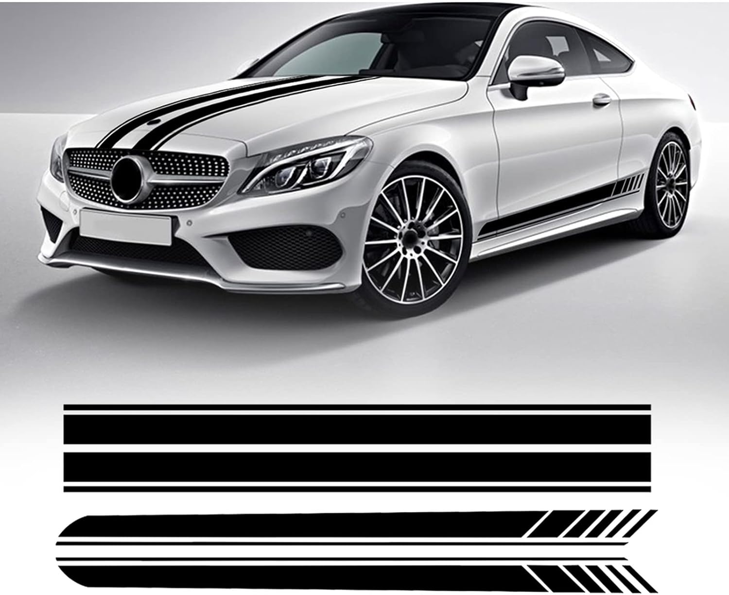 Car Side Skirt Stickers Decal,for Mercedes Benz A C Nepal | Ubuy