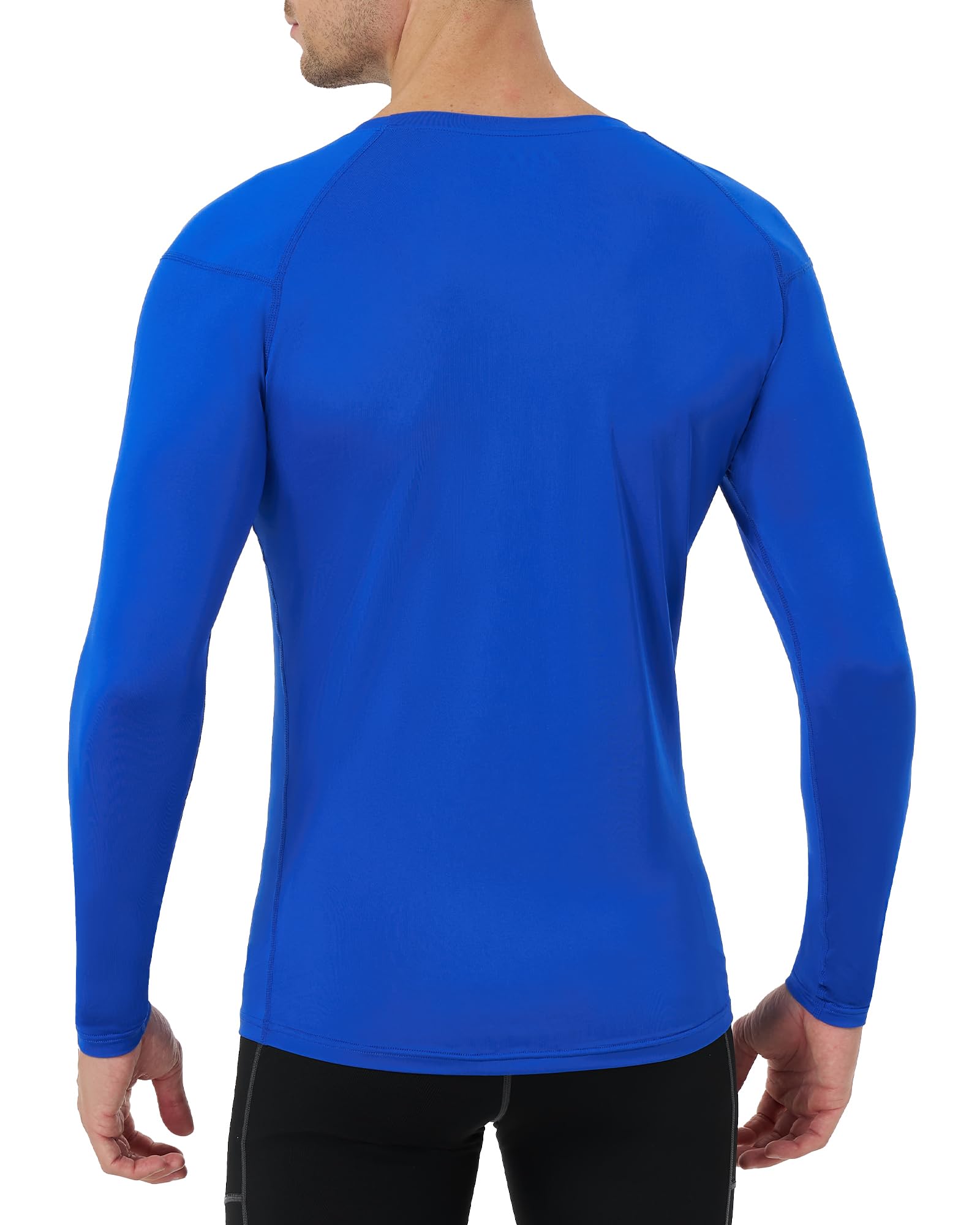 Snapklik.com : UPF 50+ Mens Compression Shirts, Long Sleeve Compression ...