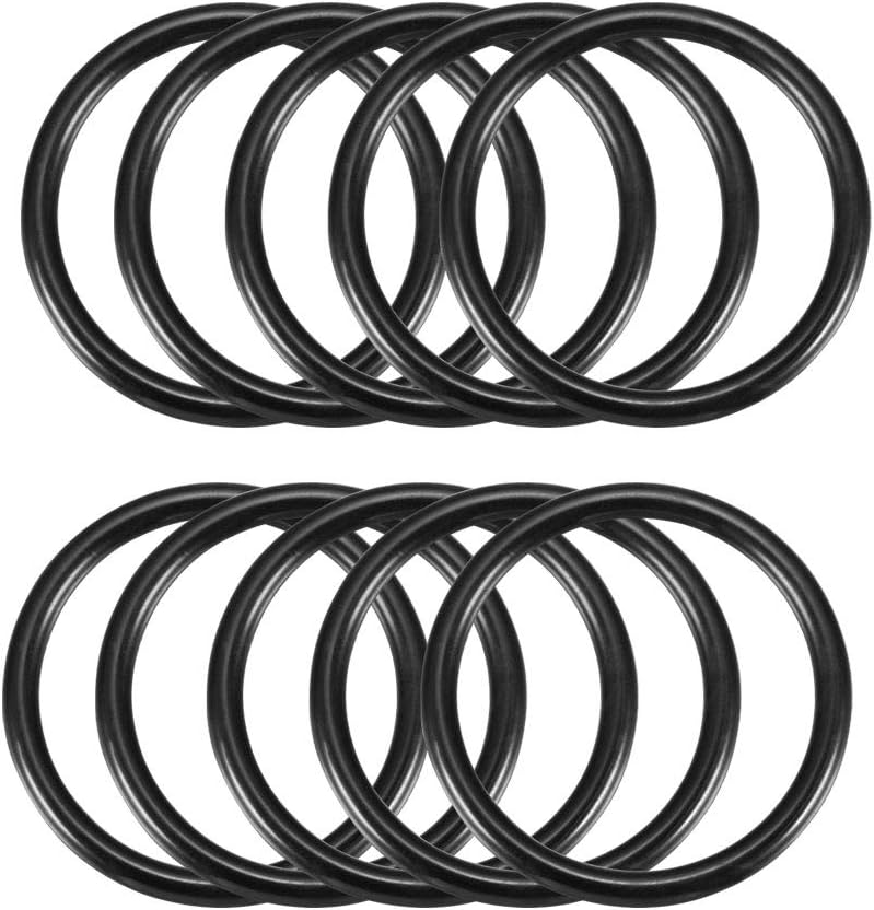 Amazon.com: uxcell Nitrile Rubber O-Rings, 46mm OD 38mm ID 4mm Width ...