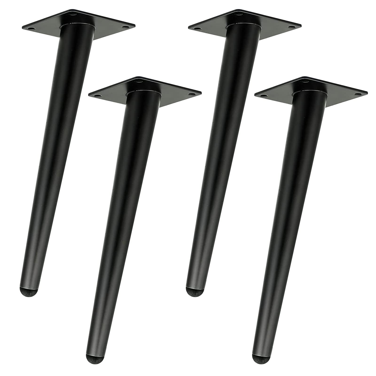 Snapklik.com : Furniture Legs 8 Inch Black Metal Sofa Cough Legs Mid ...