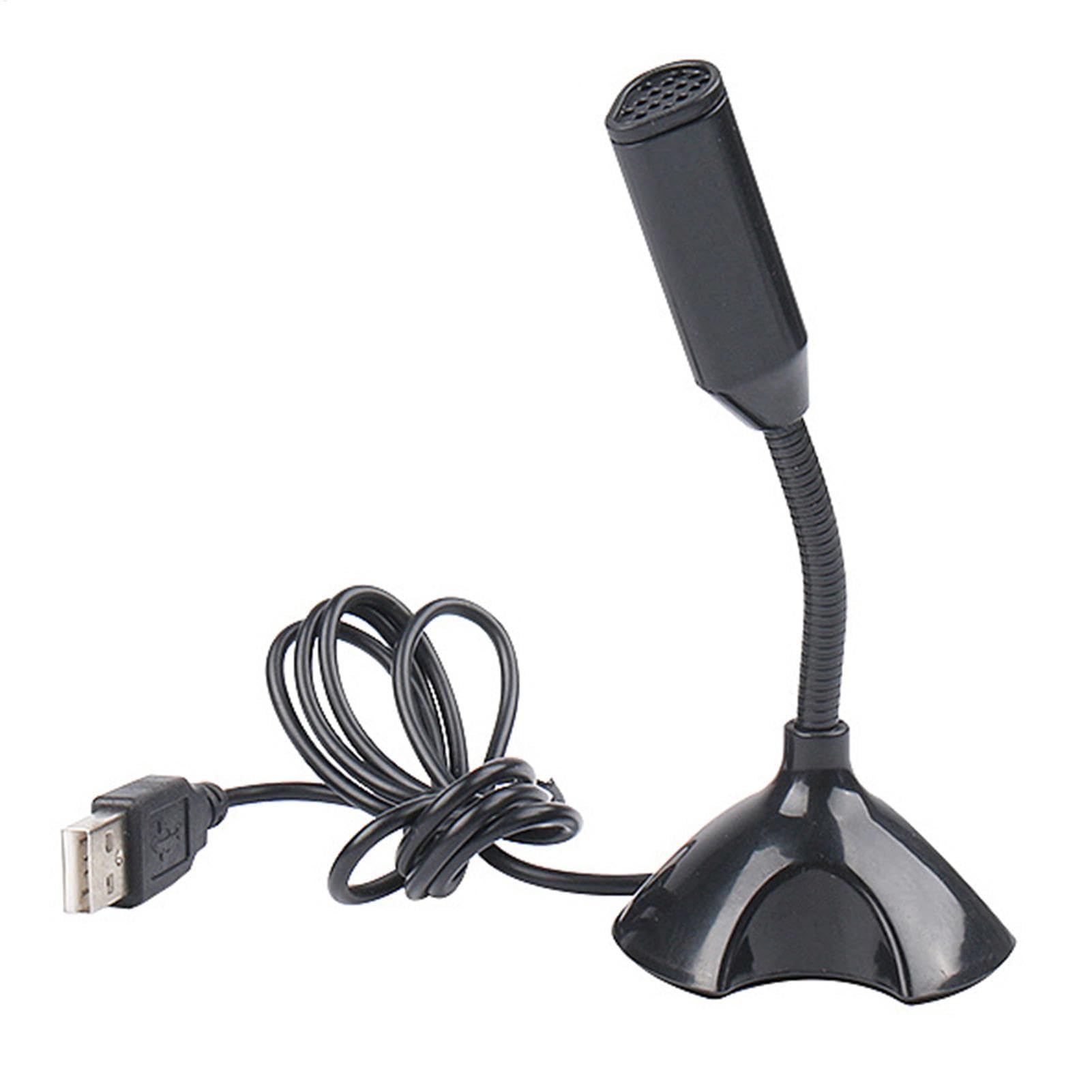 Amazon.com: USB Condenser Microphone, Plug & Play Desktop Condenser Mic ...