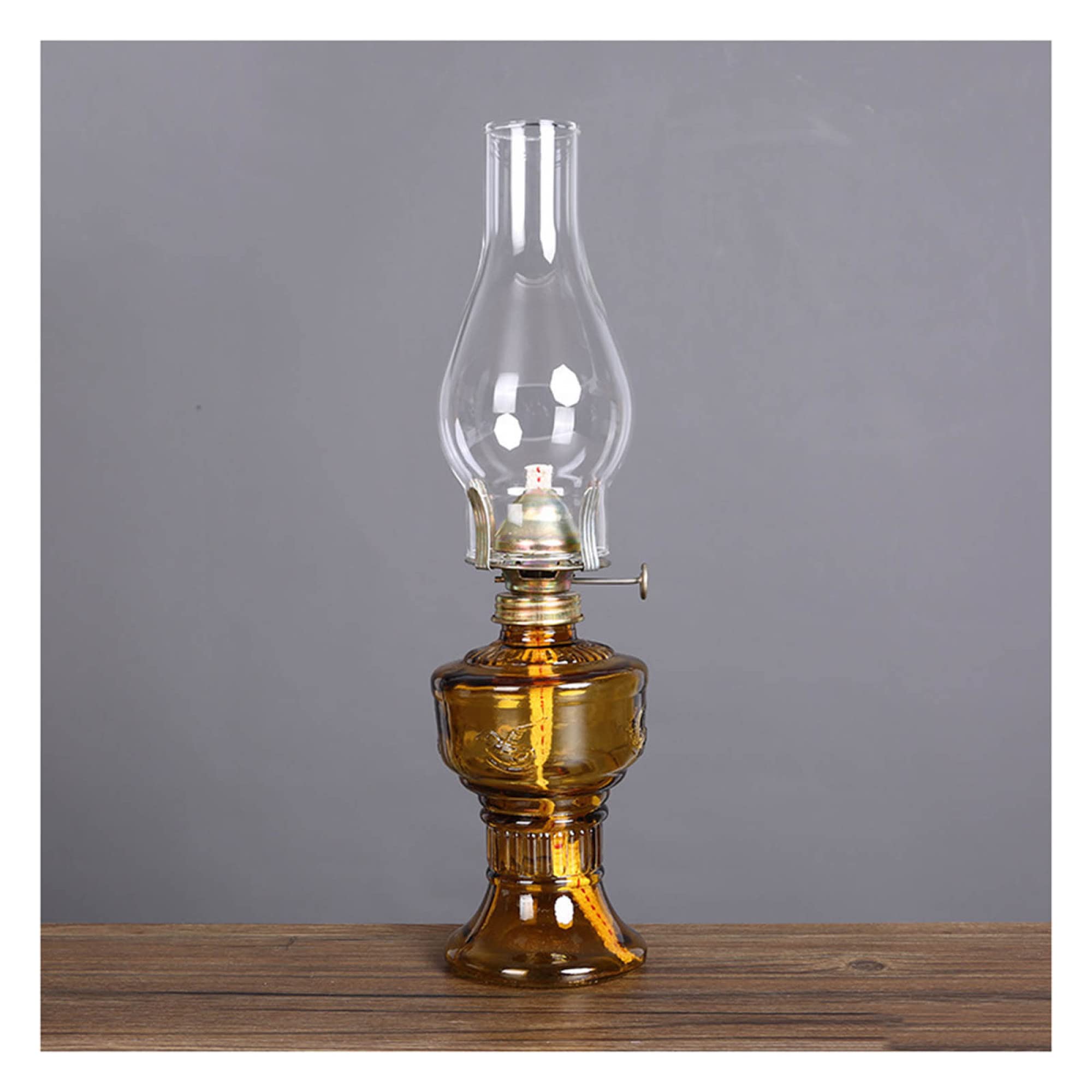 Antique Oil Lamp Burning Antique Victorian Bradley & Hubbard Oil