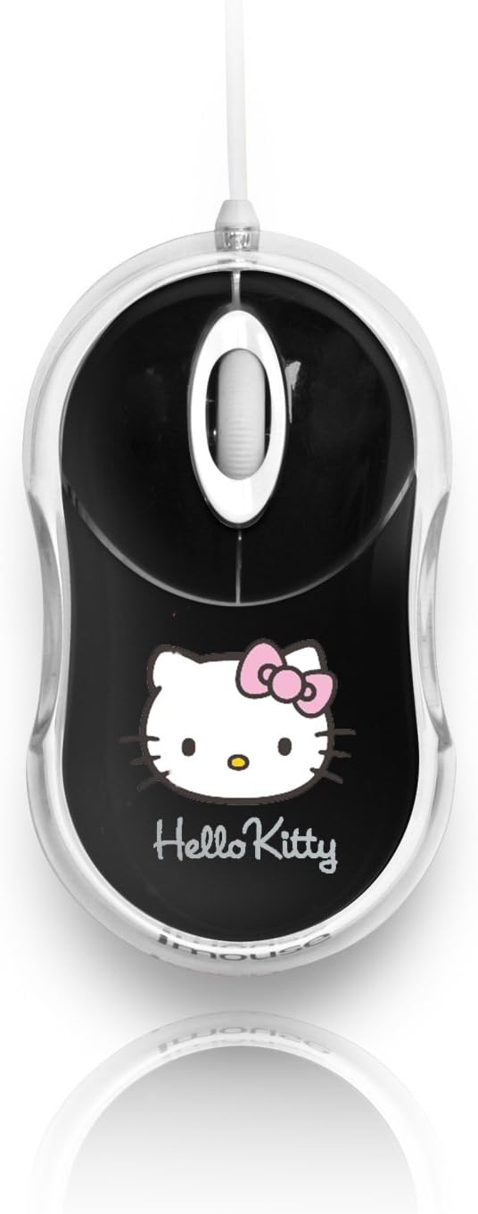 Amazon.com: Bluestork Hello Kitty Bumpy USB Mouse - Black : Electronics