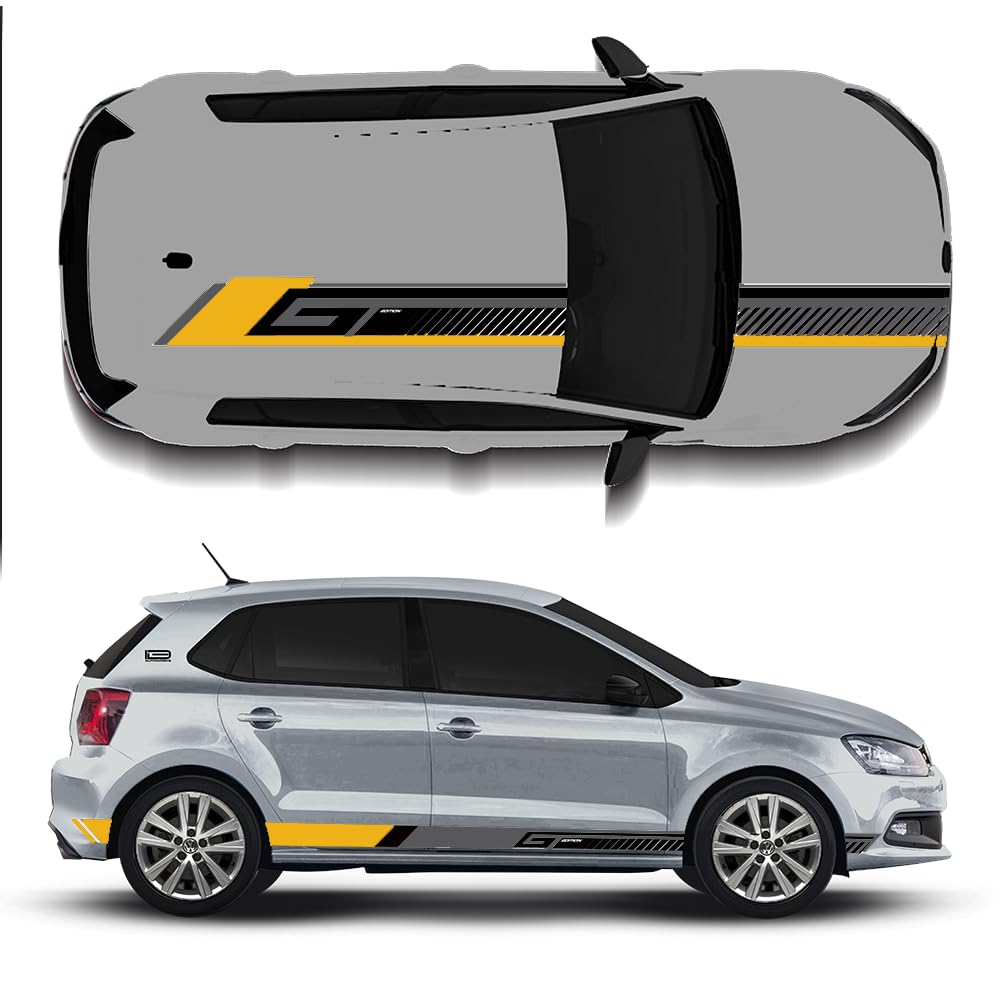 IDE Autoworks | GT Edition Decal Made for VW Polo | Colour - Reflex ...