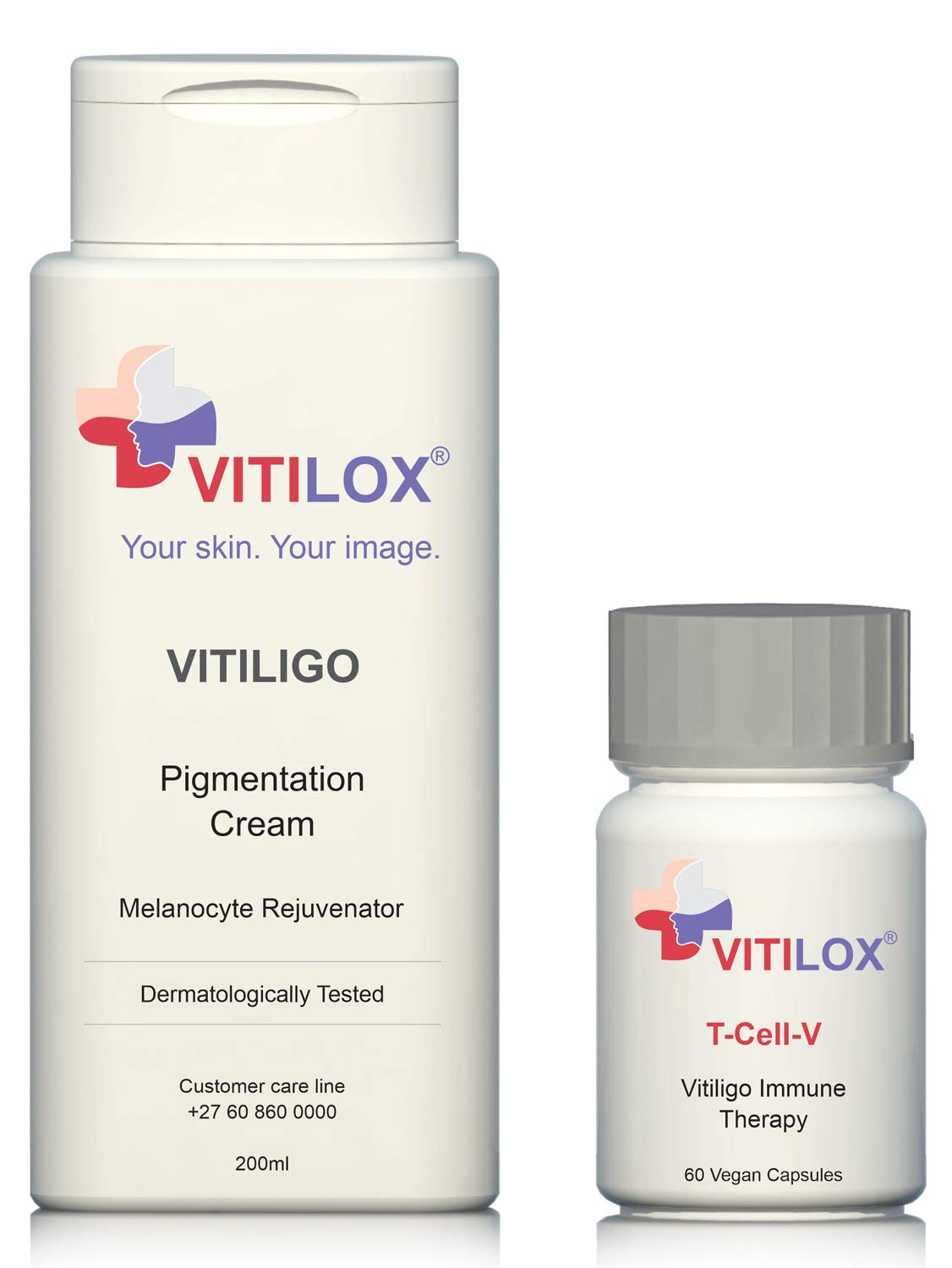 Buy Vitiligo Vitilox® Pigmentation Cream and T-Cell-V Immune Therapy ...