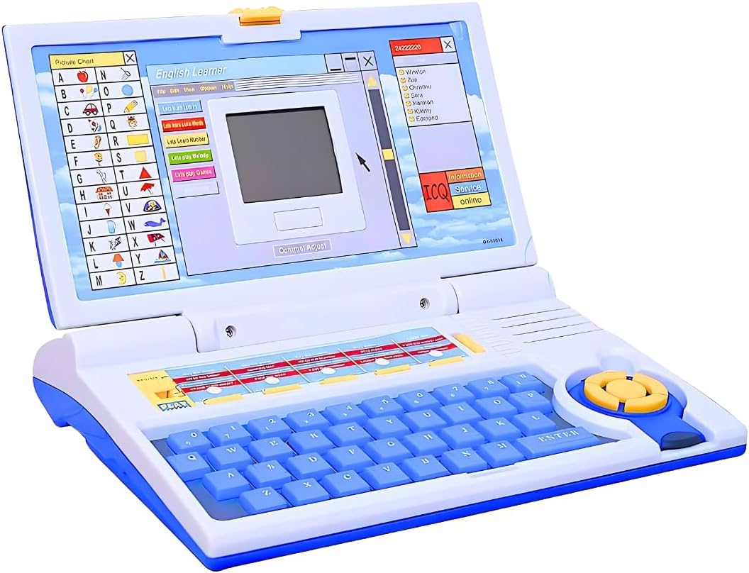 LONGMIRE Kids Laptop - Educational Learning Toy - Learn Alphabet, Words ...