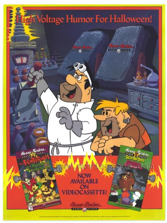 Amazon.com: Hanna Barbera Home Video Movie Poster Print (27 x 40 ...